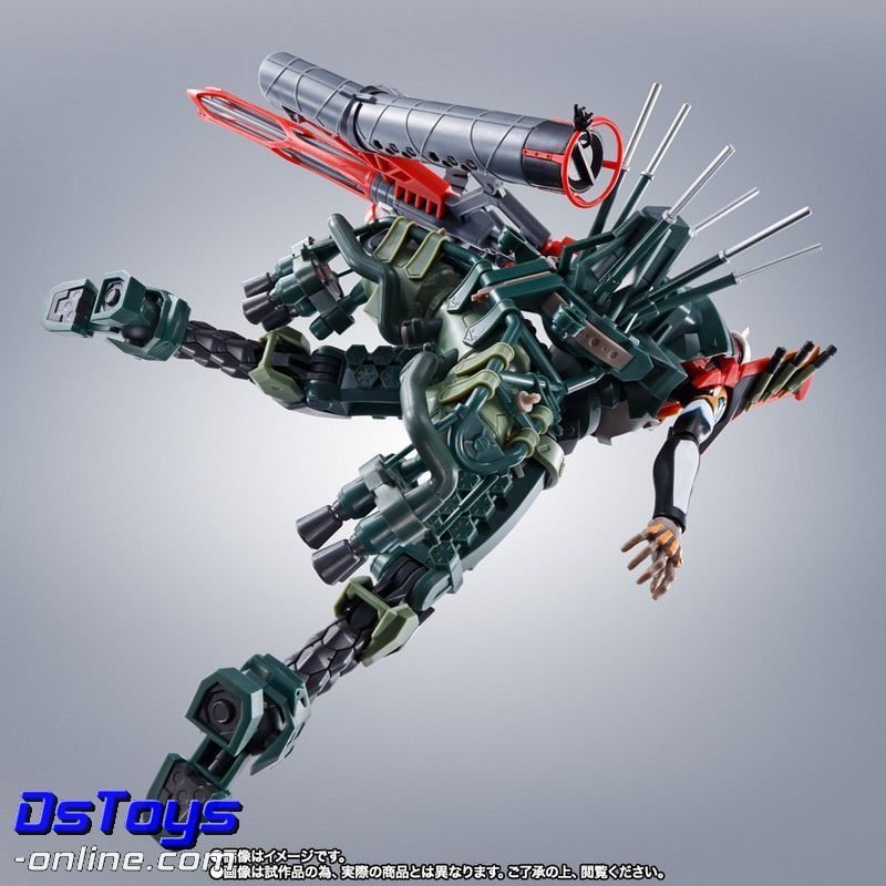 Evangelion (SIDE EVA) New Eva 02 a Robot Spirits Bandai